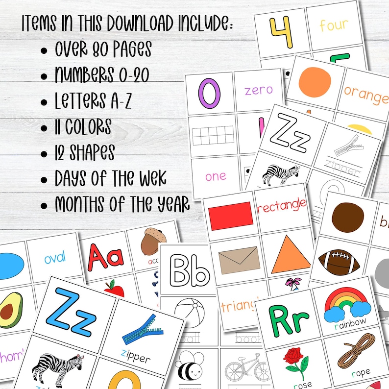 Weekly Focus Board Preschool Circle Time Printable Homeschool ...