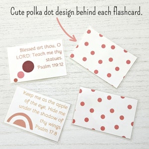 Scripture Cards King James Version Memory Verses Laminated Flashcards ...