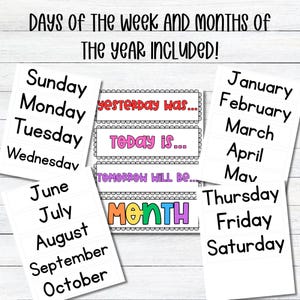 Weekly Focus Board Preschool Circle Time Printable Homeschool ...