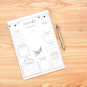 Continent Research Worksheets History Research Templates Printable ...