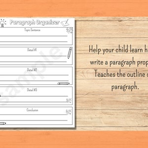 How to Write a Paragraph Writing a Paragraph Template Paragraph ...