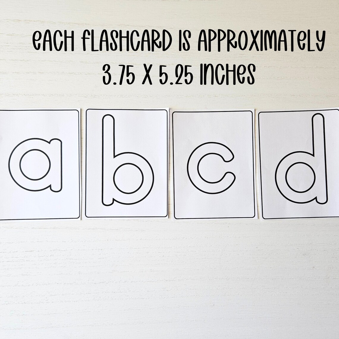 Coloring Alphabet Flashcards: Upper and Lower Case Letters (PDF ...