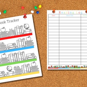 Reading Log Kids Printable Reading Log Homeschool Reading Kids Reading ...