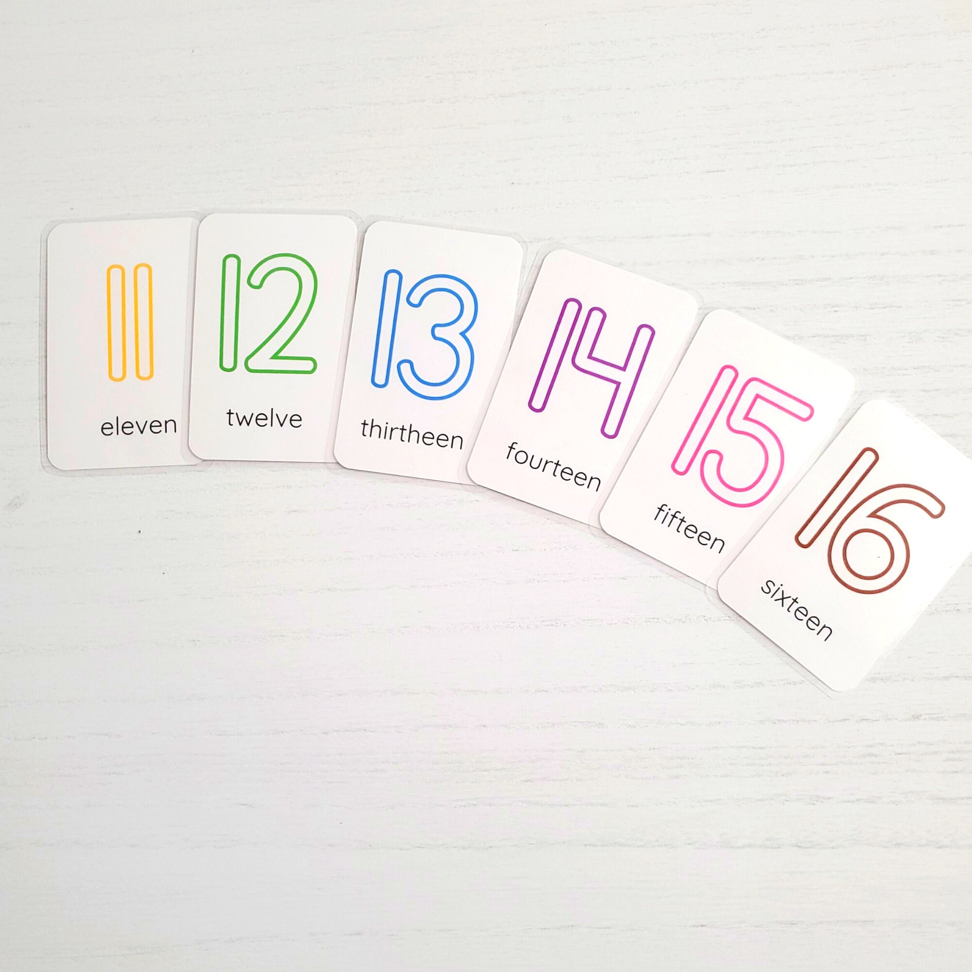 Preschool Flashcards Laminated Toddler Flashcards Shapes Colors Numbers ...