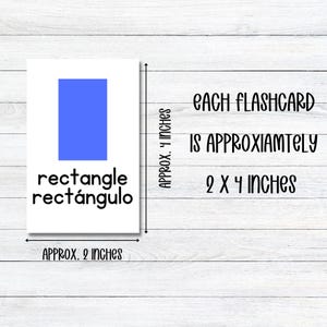 Bilingual Flashcards: English/spanish, Colors, Numbers, Shapes ...