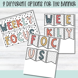 Focus Wall Preschool Circle Time Board Classroom Learning Poster ...