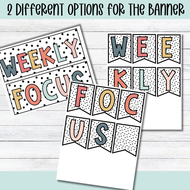 Focus Wall Preschool Circle Time Board Classroom Learning Poster ...