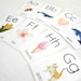 Spanish Alphabet Flashcards Laminated Kids Spanish Alphabet Cards ...