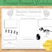 Science Worksheet Dinosaur Activity Worksheet Science Project Report ...