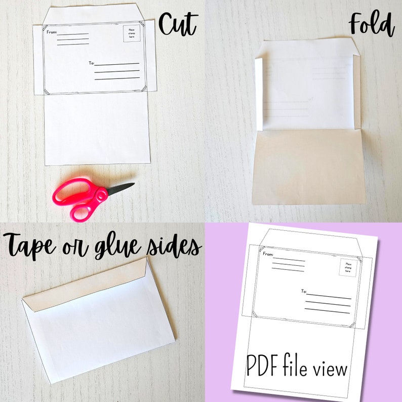 Kids Pen Pal Letter Template: Handwriting Practice Worksheet (PDF ...