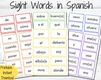 Spanish Farm Animals Flash Cards Teach Kids Spanish - Etsy