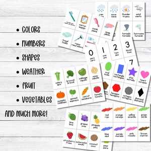Bilingual Flashcards: English/spanish, Colors, Numbers, Shapes ...