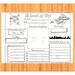 All About My City Worksheet | Kids Research Printable (PDF) - Etsy