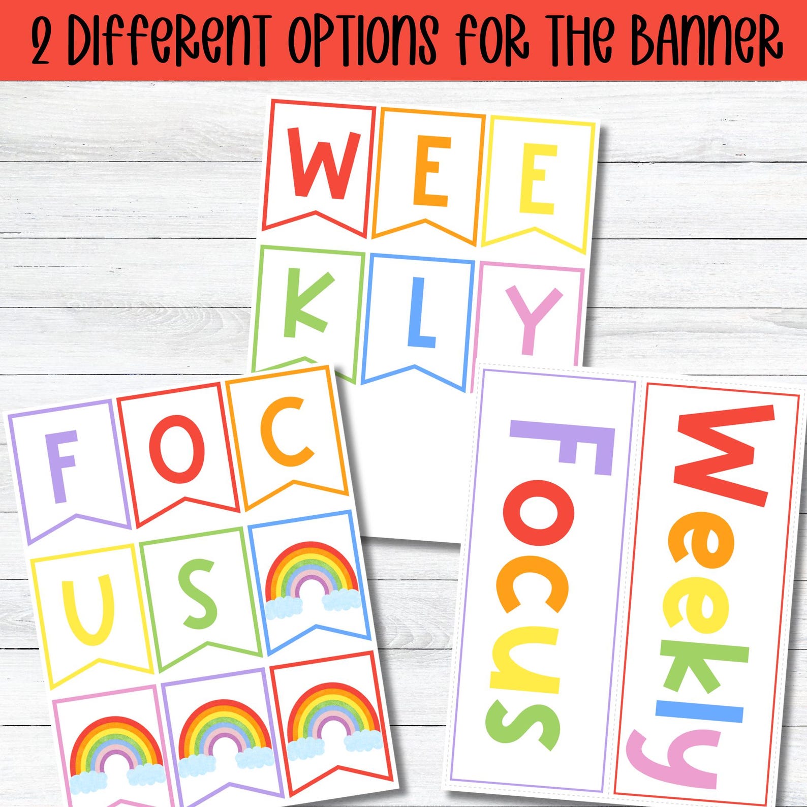 Preschool Weekly Focus Wall: Learning Board, Homeschool Kinder Prep ...