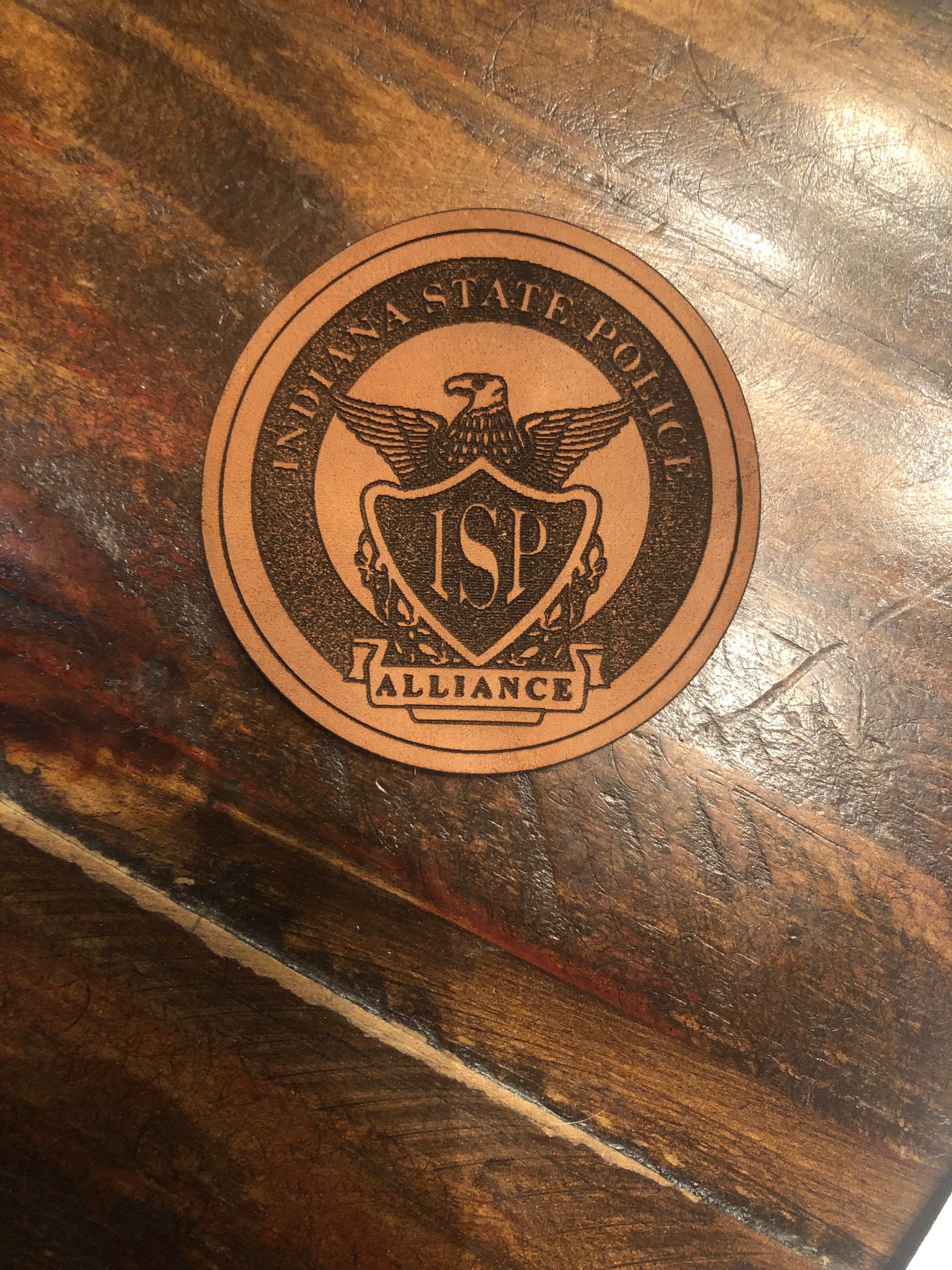 Custom Leather Patches Laser Engraved Genuine Leather Patches, Custom ...