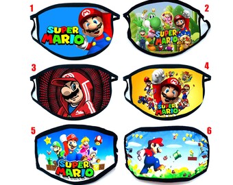 Nintendo Face Mask | Etsy
