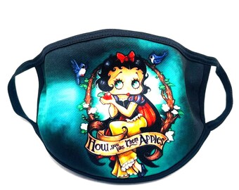 Betty Boop Face Mask | Etsy