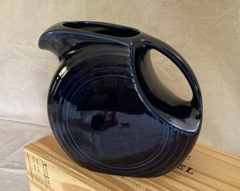 Cobalt Blue Fiesta Pitcher - Etsy