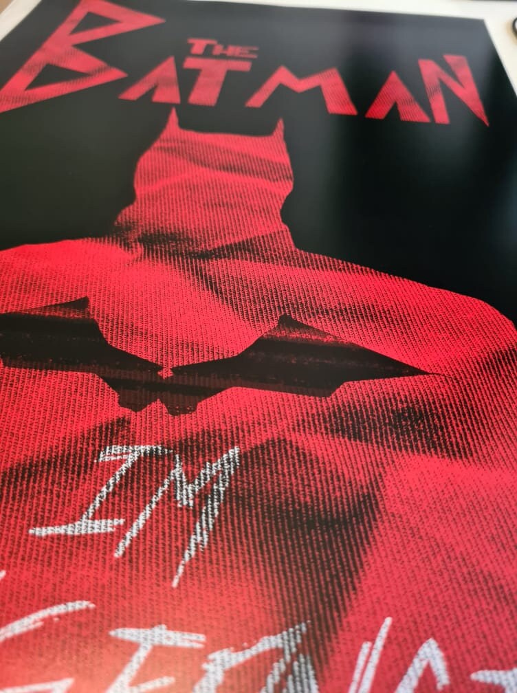 The Batman Inspired Print - Etsy