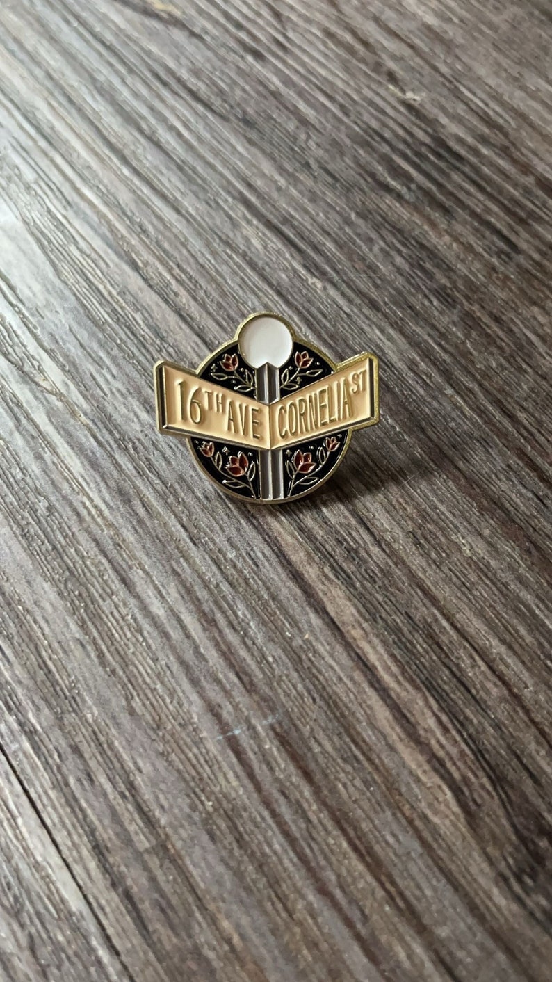 16th Ave Cornelia St Enamel Pin - Etsy