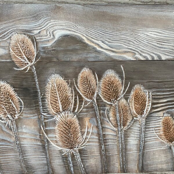 Teasel Plant - Etsy