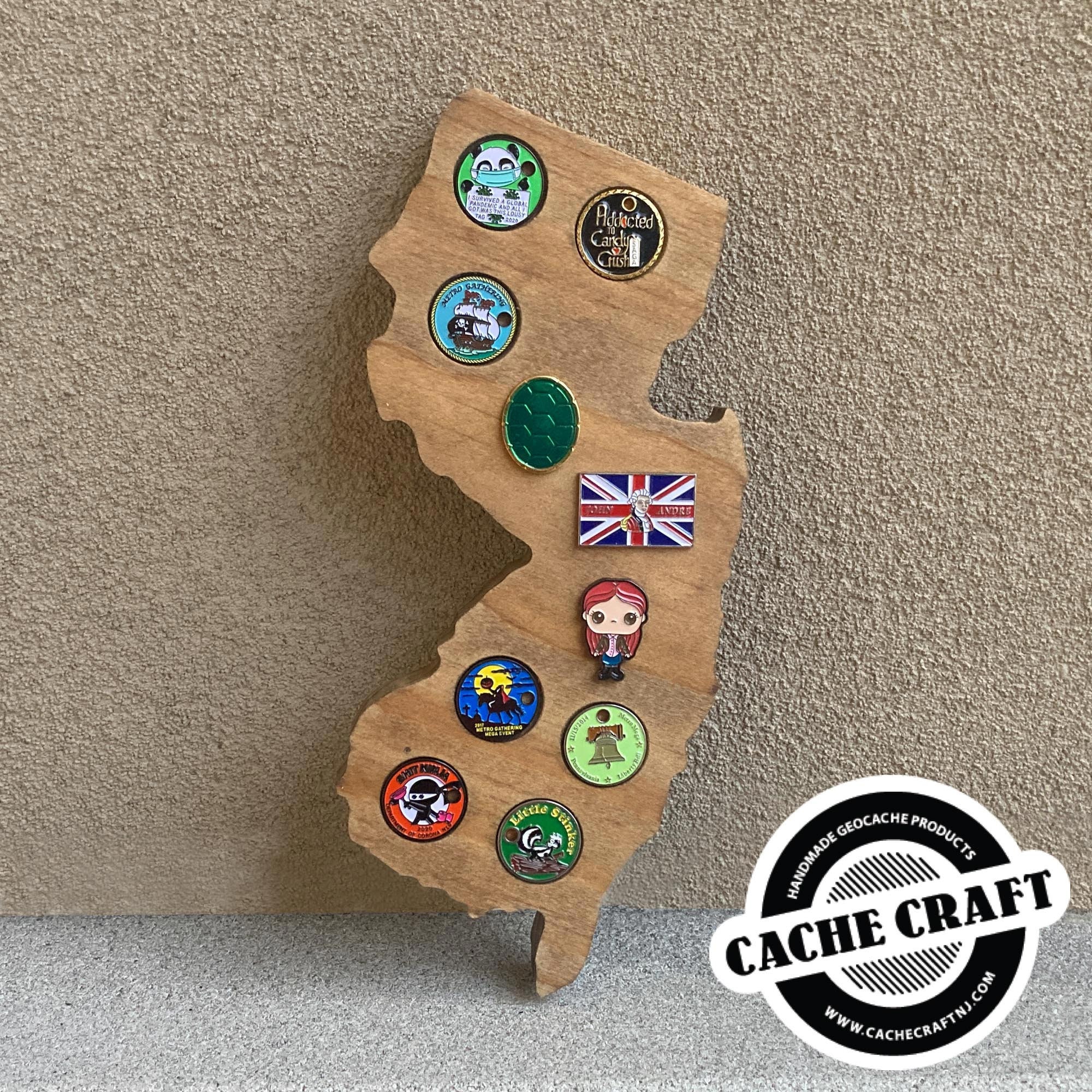 Mini New Jersey Pathtag Display - Etsy