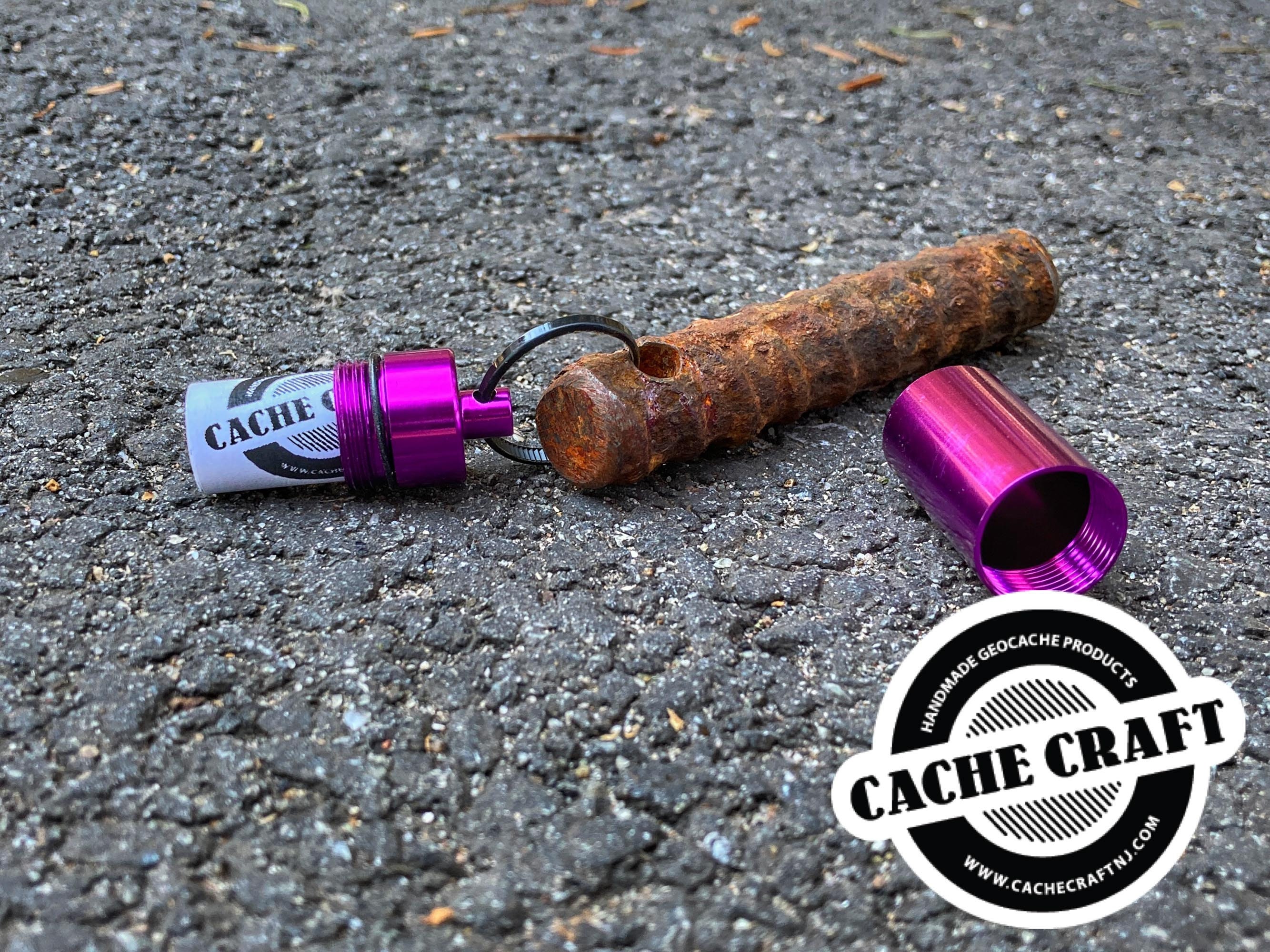 Geocache Rebar Container Devious Evil Trick Tricky - Etsy