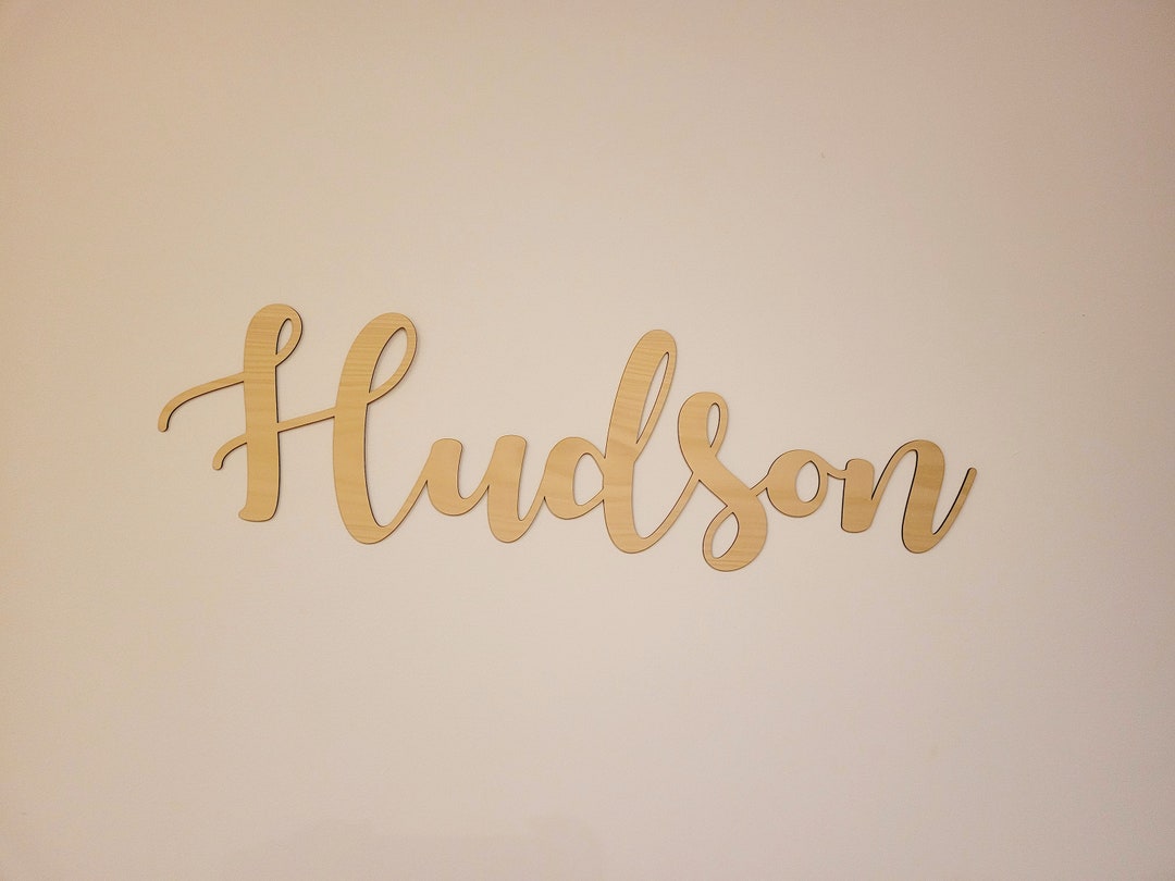 Kids Name Sign Script - Etsy