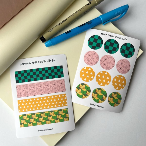 Demon Slayer Pattern - Etsy