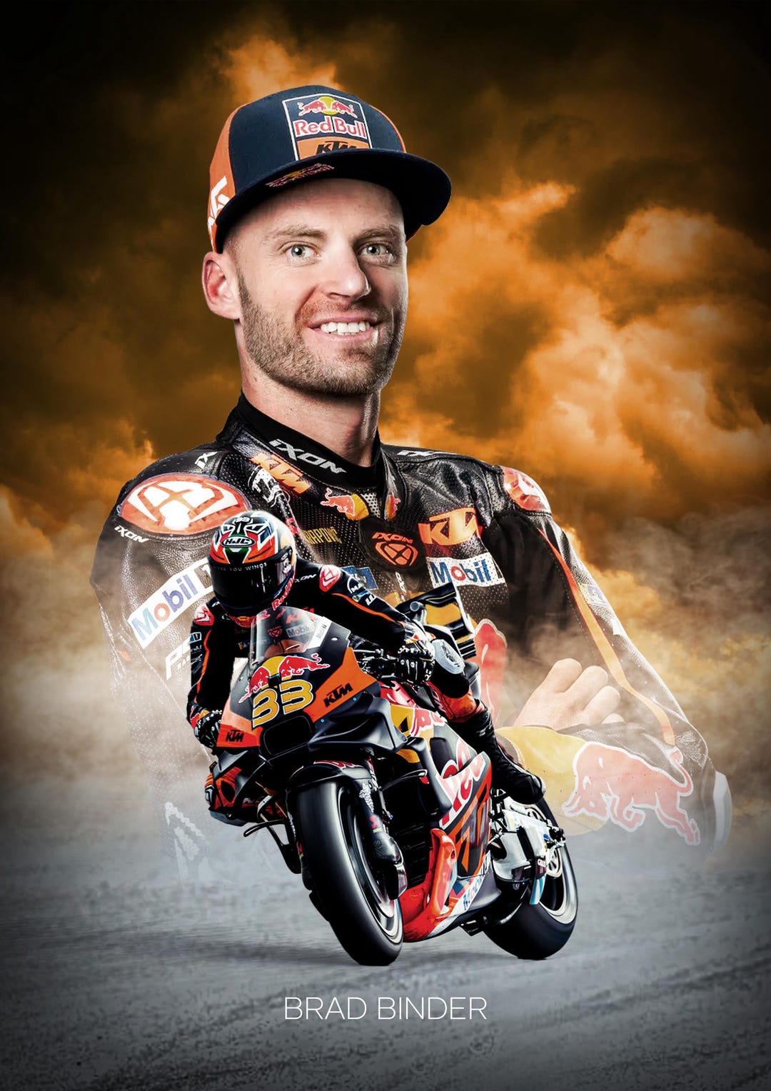 Brad Binder Motogp 2025 - A4 or A3 Poster (digital Download) - Etsy