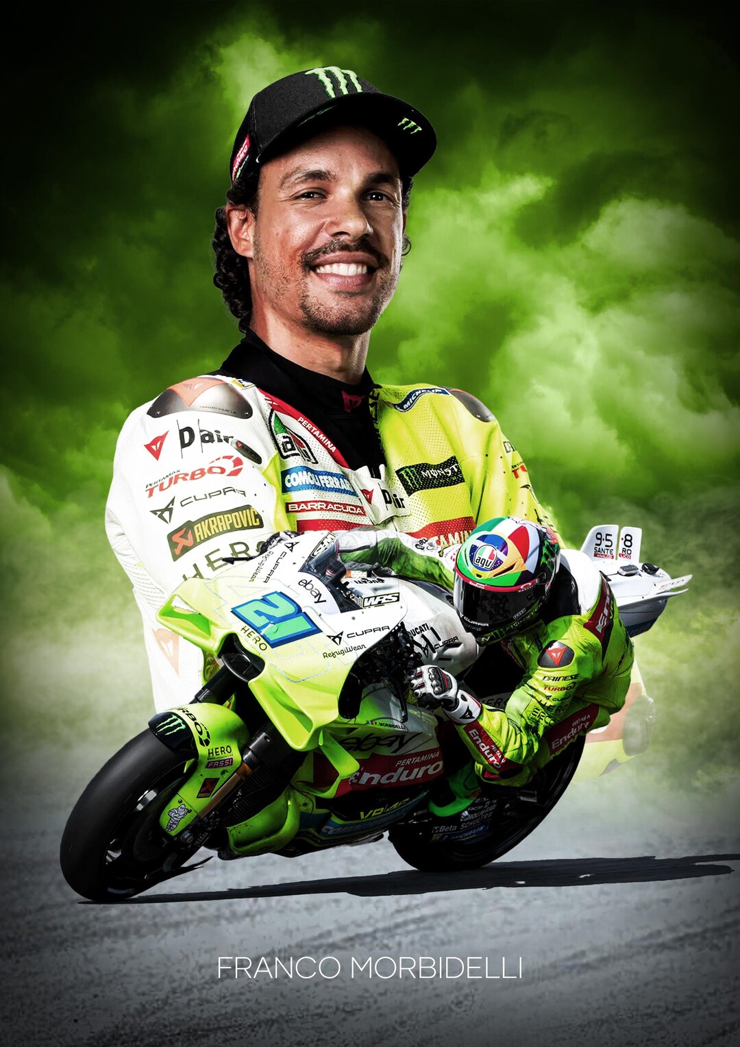 Franco Morbidelli Motogp 2025 - A4 or A3 Poster (digital Download) - Etsy