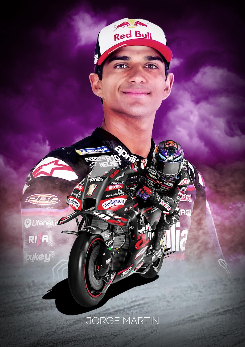 Jorge Martin Motogp 2025 - A4 or A3 Poster (digital Download) - Etsy