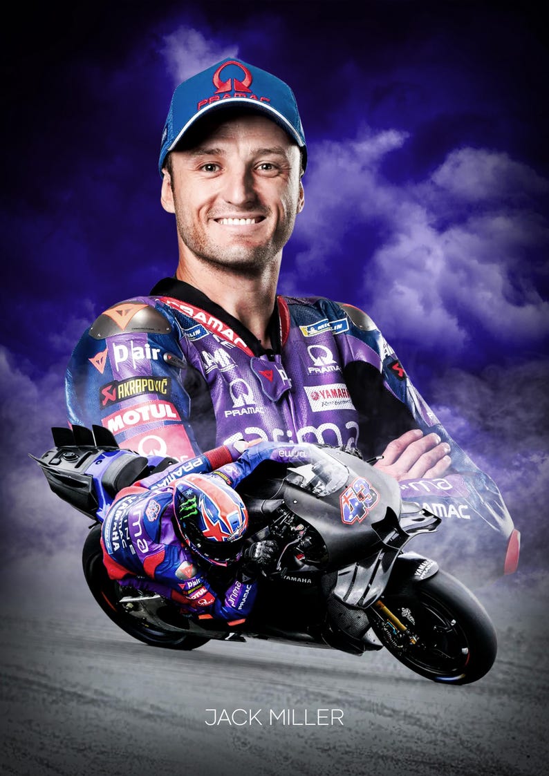 Jack Miller Motogp 2025 - A4 or A3 Poster (digital Download) - Etsy