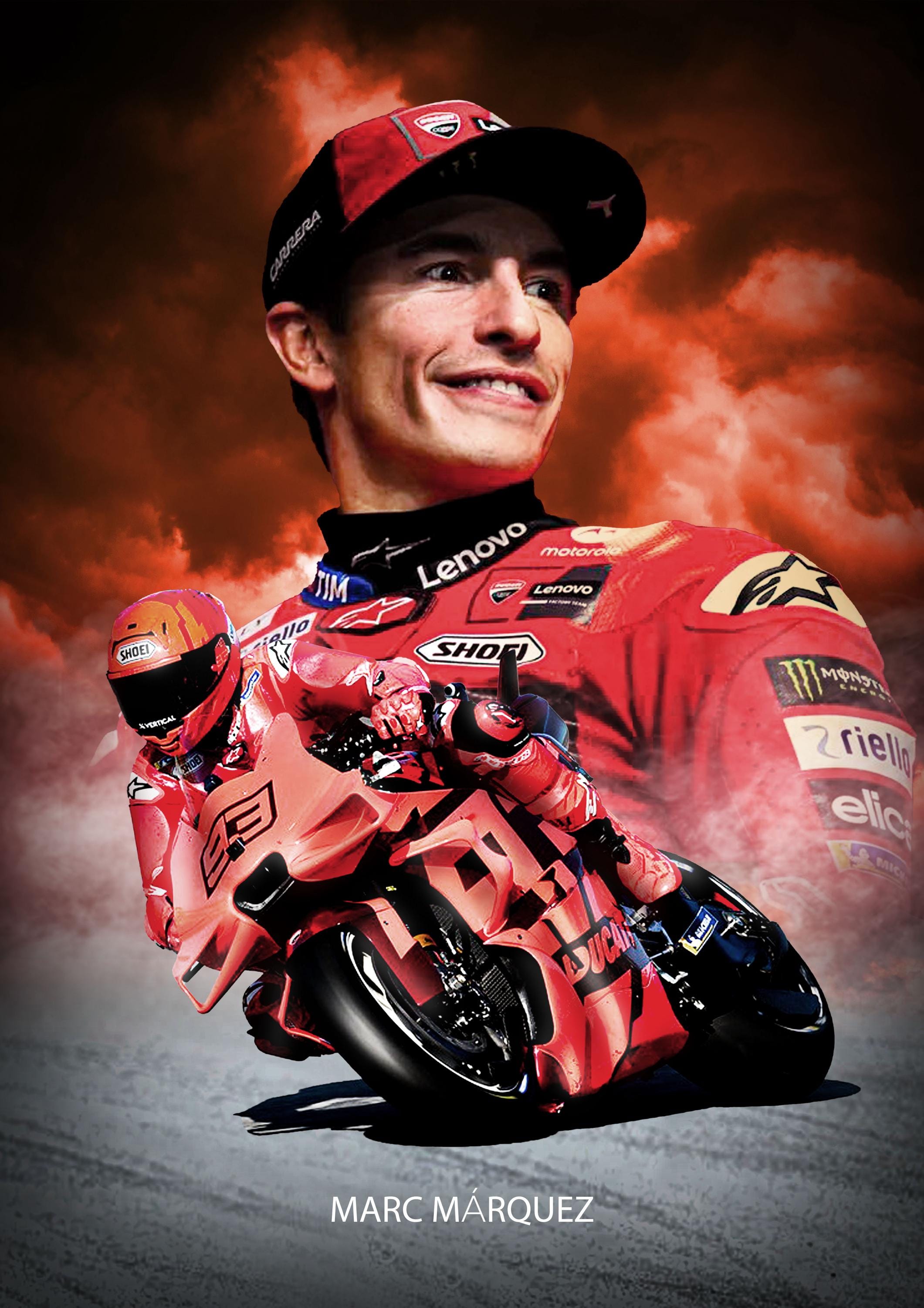 Marc Marquez Motogp 2025 - A4 or A3 Poster (digital Download) - Etsy