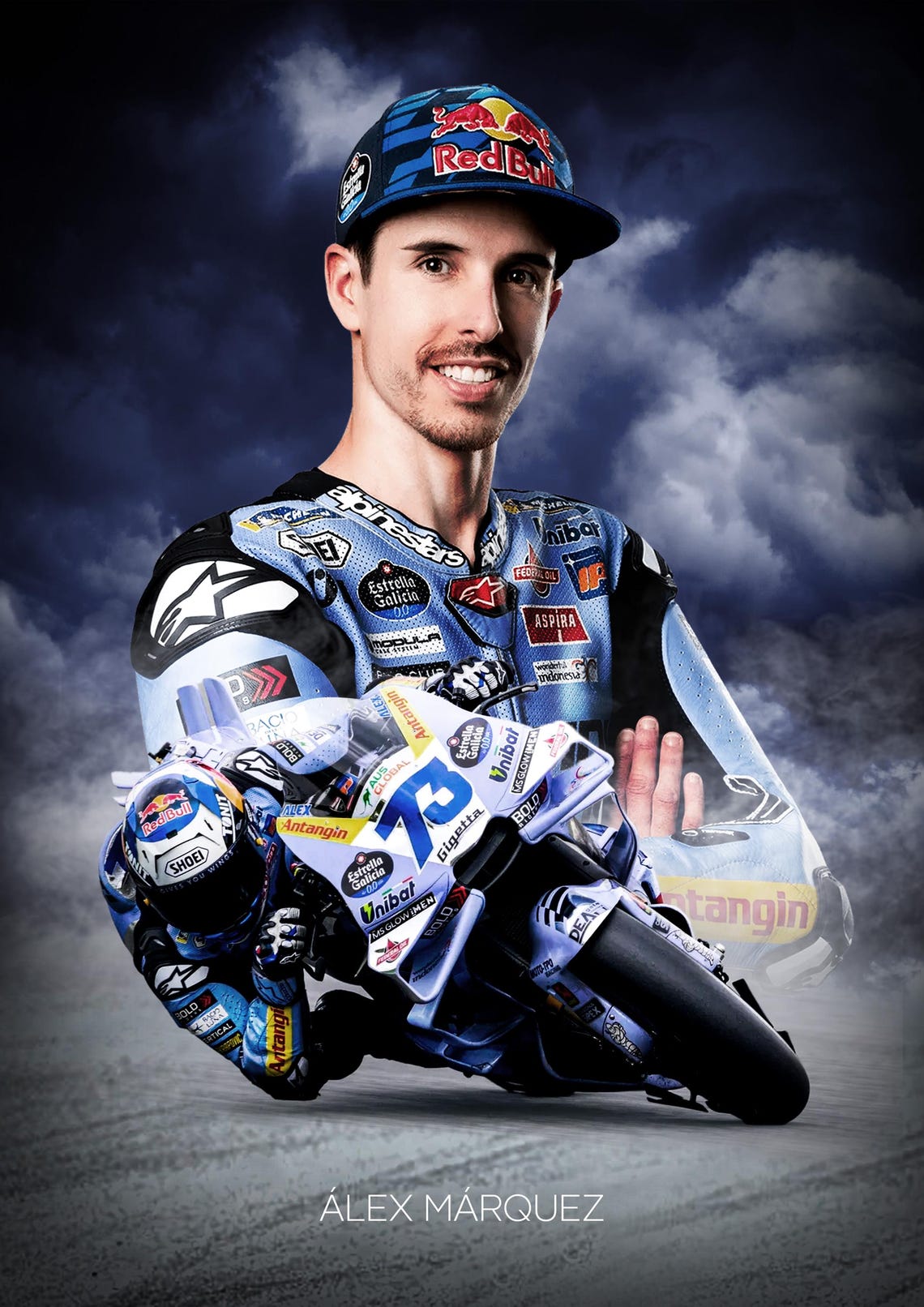 Alex Marquez Motogp 2025 - A4 or A3 Poster (digital Download) - Etsy