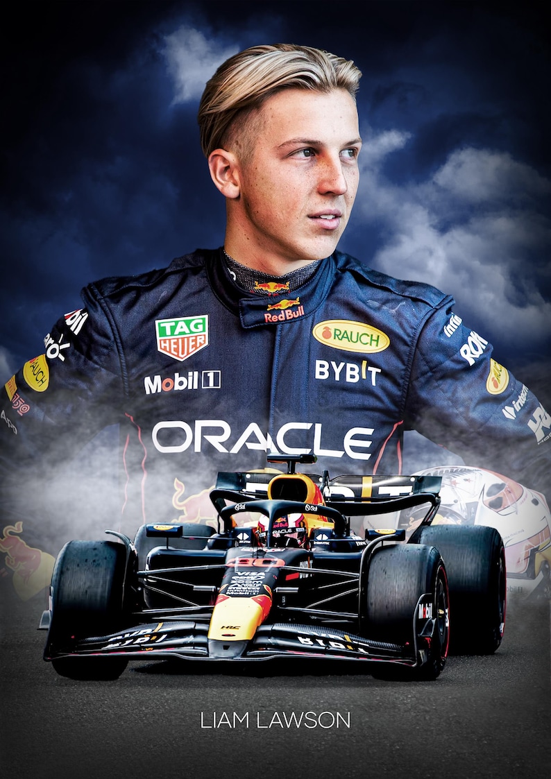 Liam Lawson F1 2025 - A4 or A3 Poster - Etsy