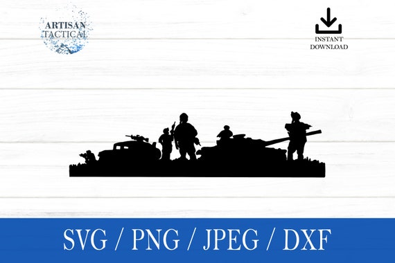 Army svg Military SVG Soldier svg png dxf jpeg Digital | Etsy