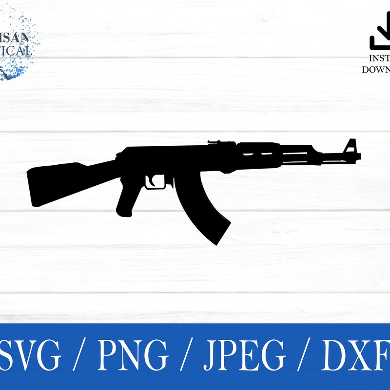 Ak47 Svg - Etsy