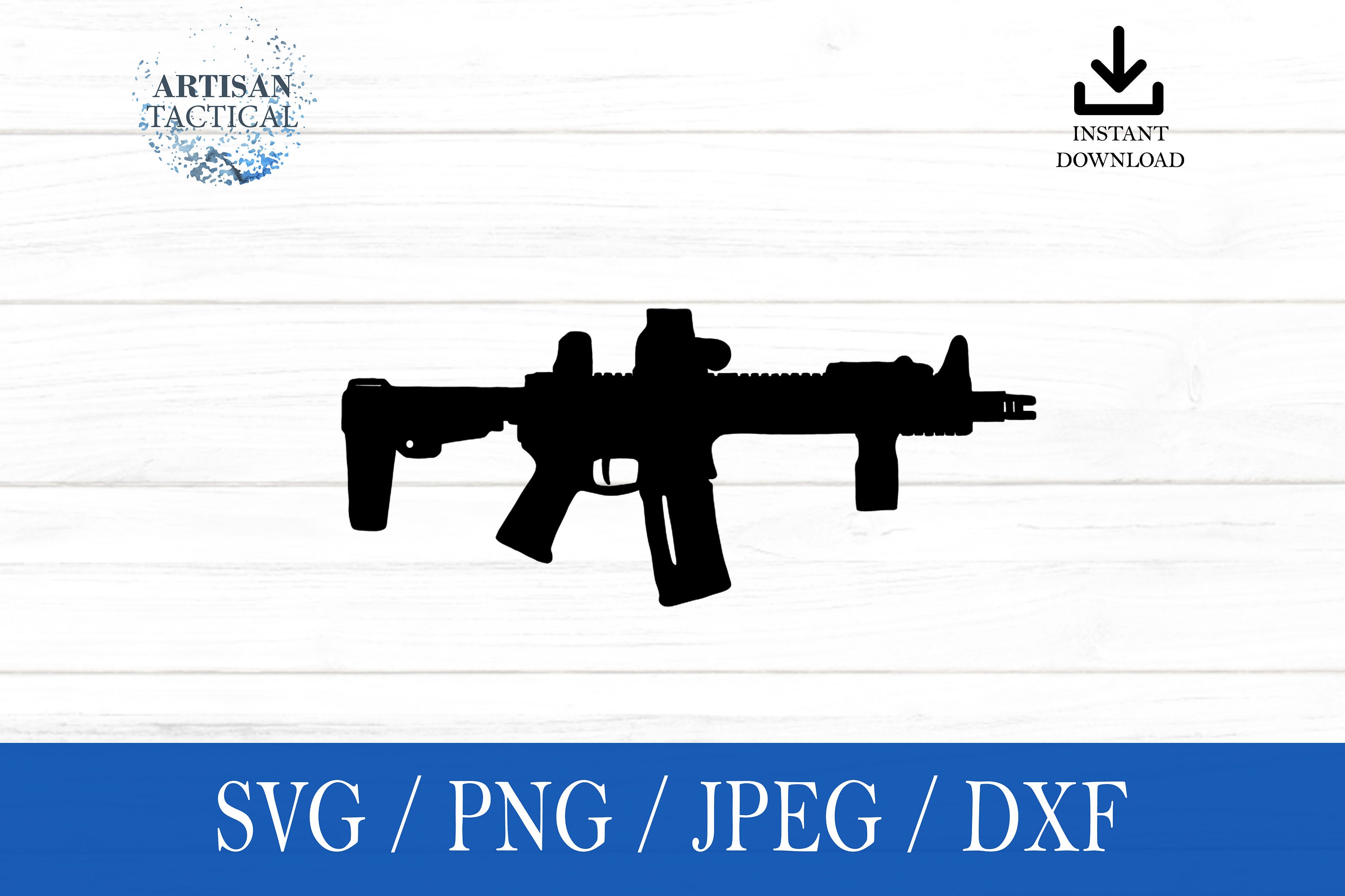 AR15 Rifle Svg Gun SVG Rifle Svg Png Dxf Jpeg Digital - Etsy