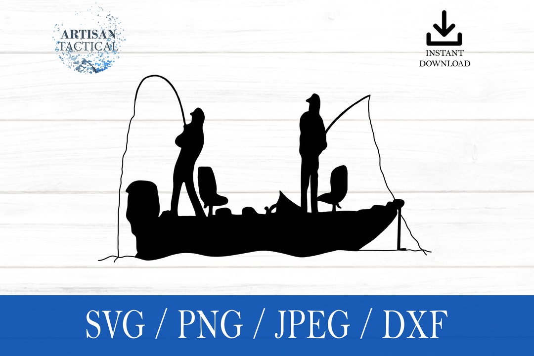 Fishing Boat Svg, Fishing SVG, Nautical Svg, Png, Dxf, Jpeg, Digital ...