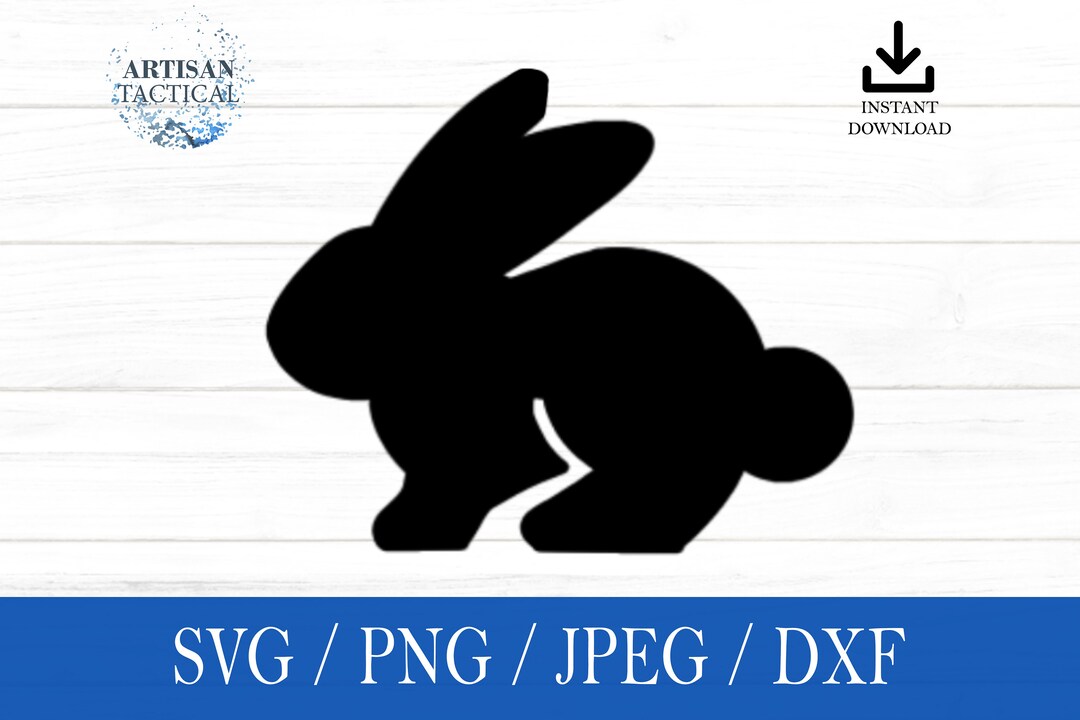 Rabbit Svg, Animal SVG, Hunting Svg, Png, Dxf, Jpeg, Digital Download ...