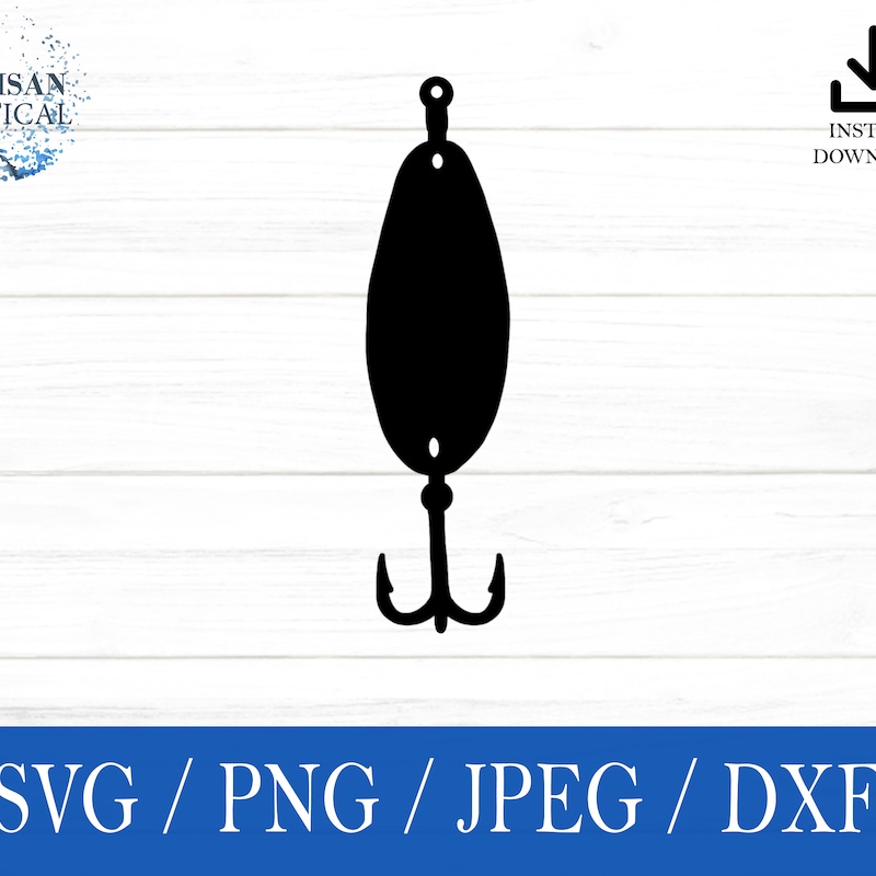 Fishing Lure Svg - Etsy