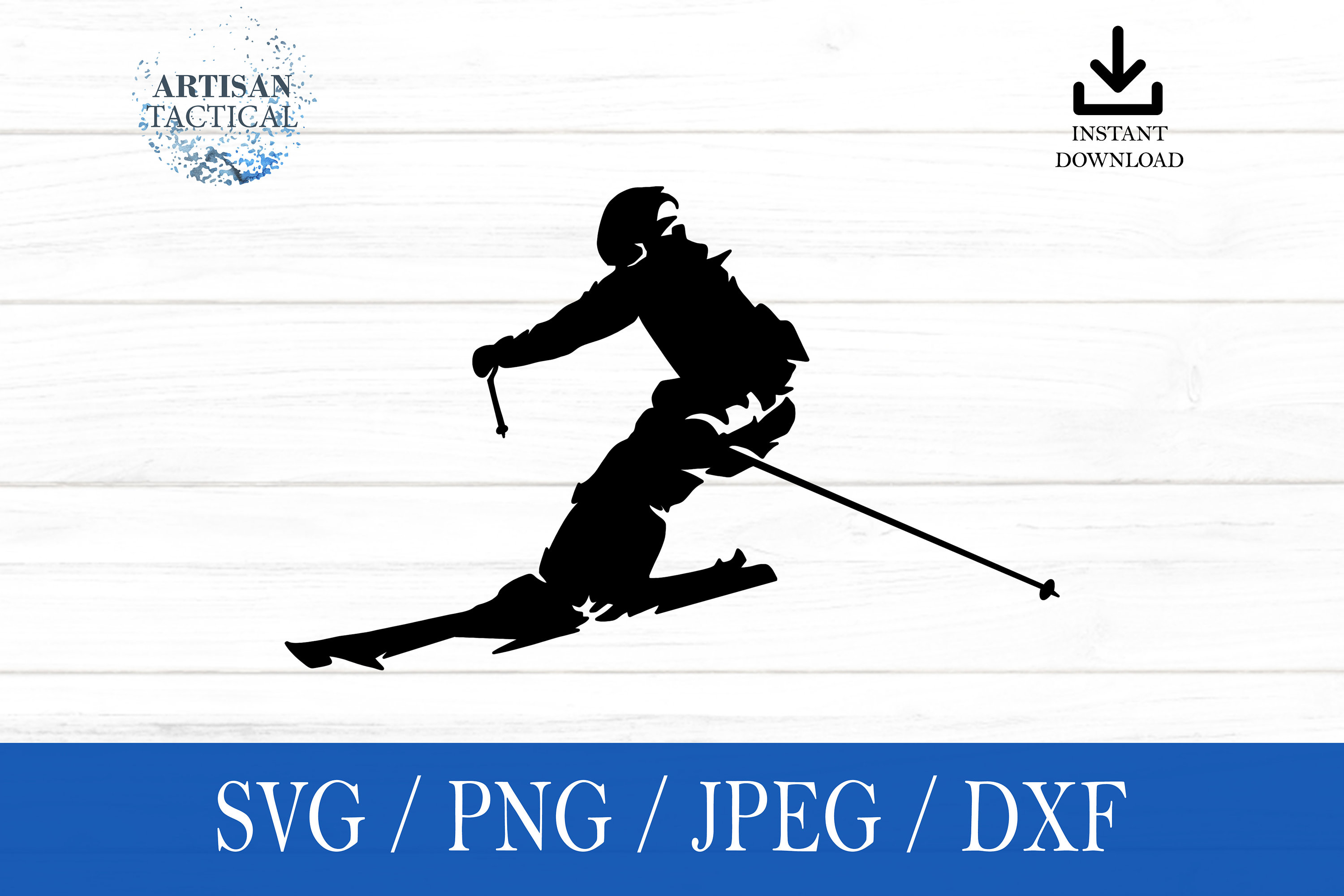 Skier Svg Mountain SVG Skiing Svg Png Dxf Jpeg Digital - Etsy