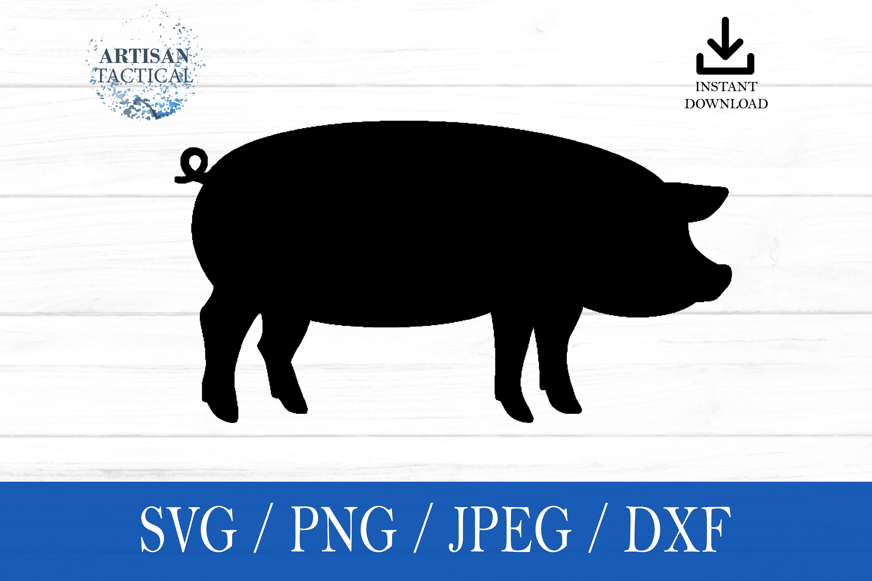 Pig SVG, Animal SVG, Farm Svg, Png, Dxf, Jpeg, Digital Download, Cut ...