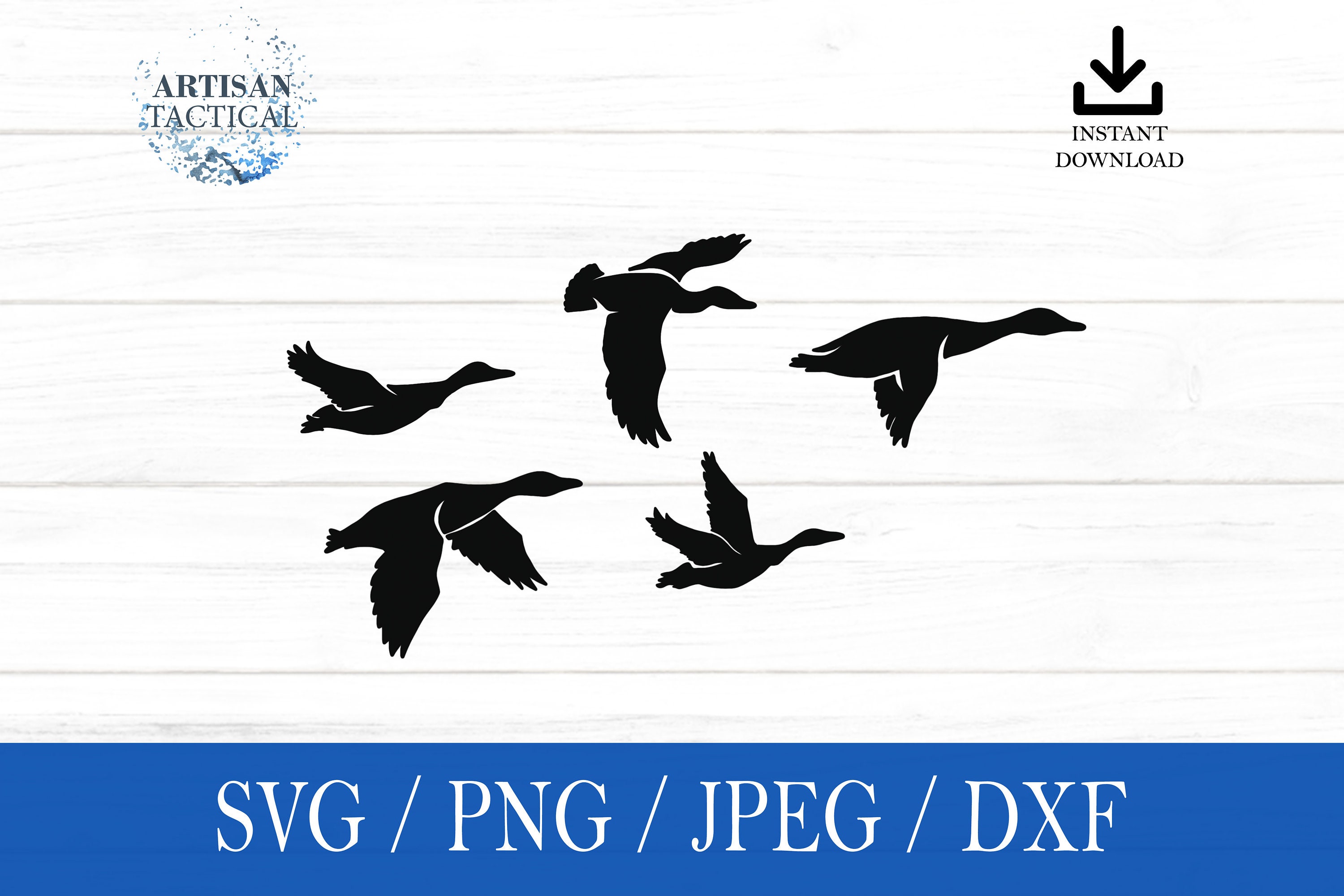 Ducks Svg Geese SVG Birds Svg Png Dxf Jpeg Digital - Etsy