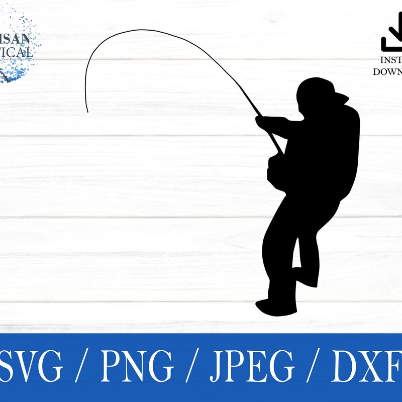 Fishing Svg - Etsy