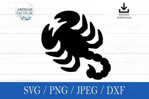 Scorpion Svg Animal SVG Zoo Svg Svg Png Dxf Jpeg - Etsy