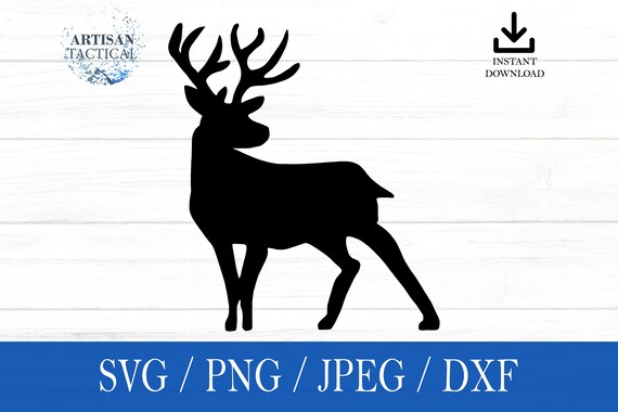 Ciervo svg Animal SVG Caza svg png dxf jpeg descarga - Etsy México