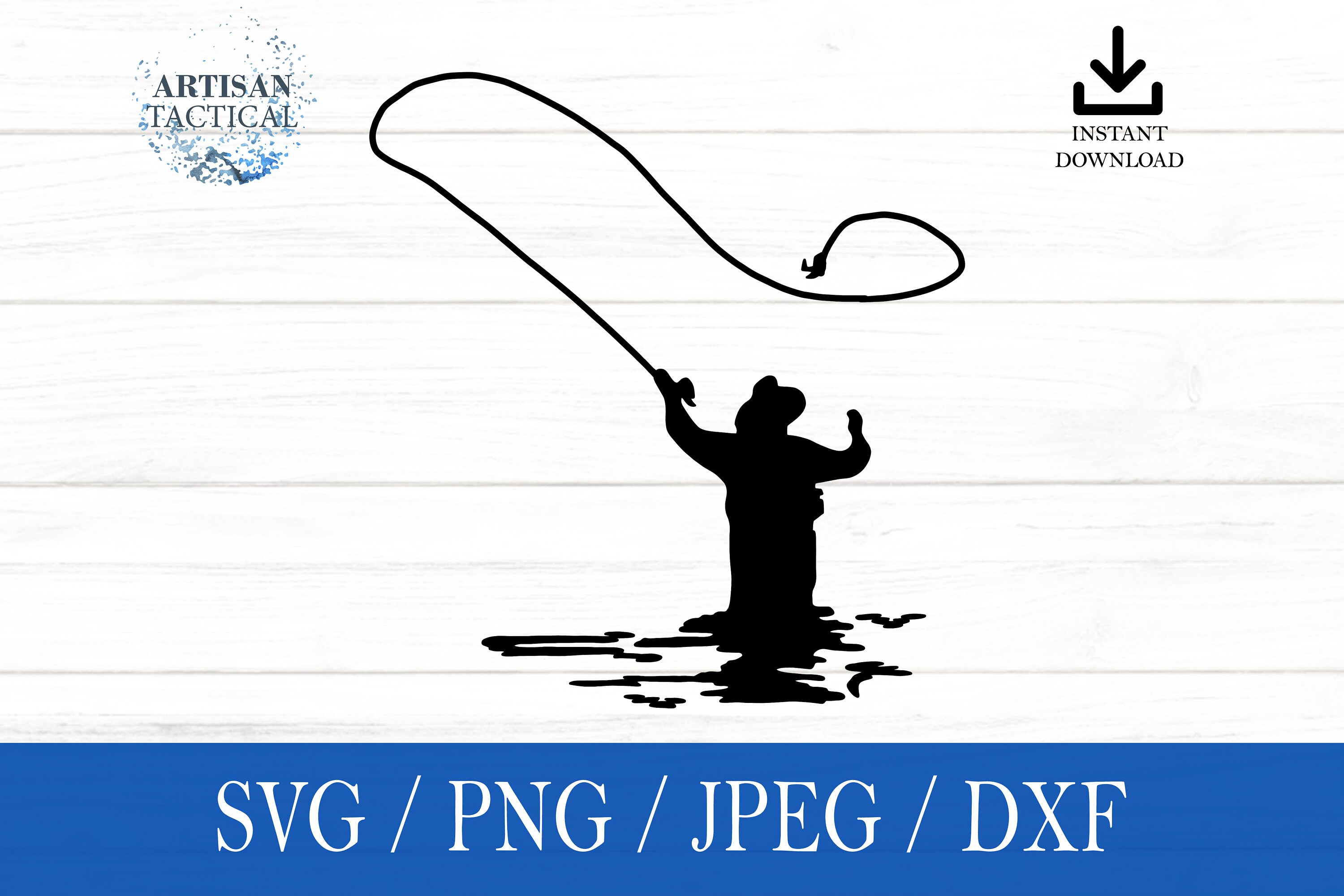 Fly Fishing Svg Fly Fisherman SVG Fish Svg Png Dxf Jpeg - Etsy