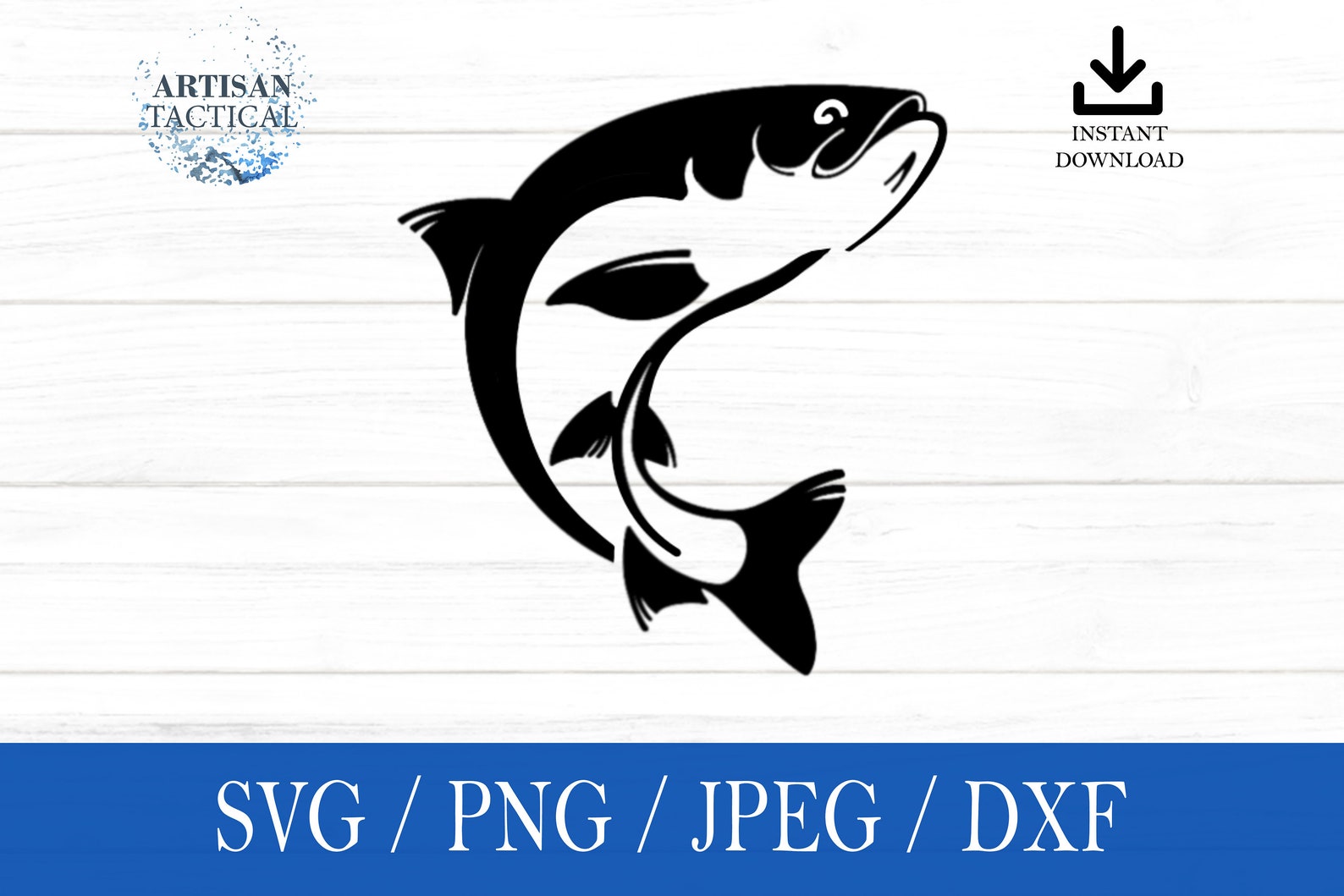 Trout Svg, Fish SVG, Fishing Svg, Png, Dxf, Jpeg, Digital Download, Cut ...